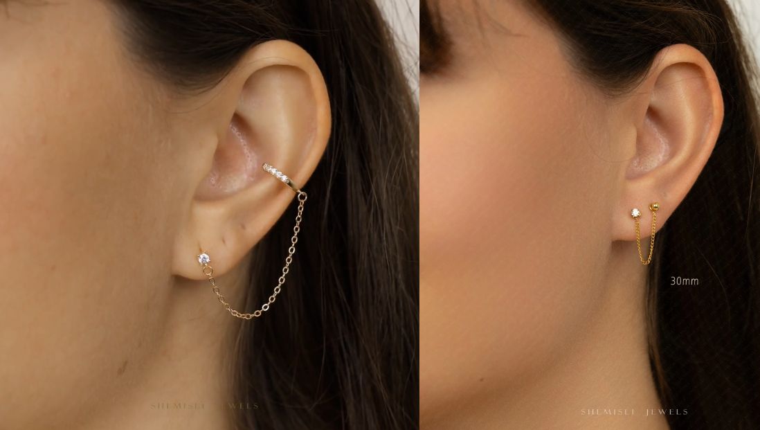 Style Chain Earrings for Your Autumn Wardrobe – Shemisli Jewels